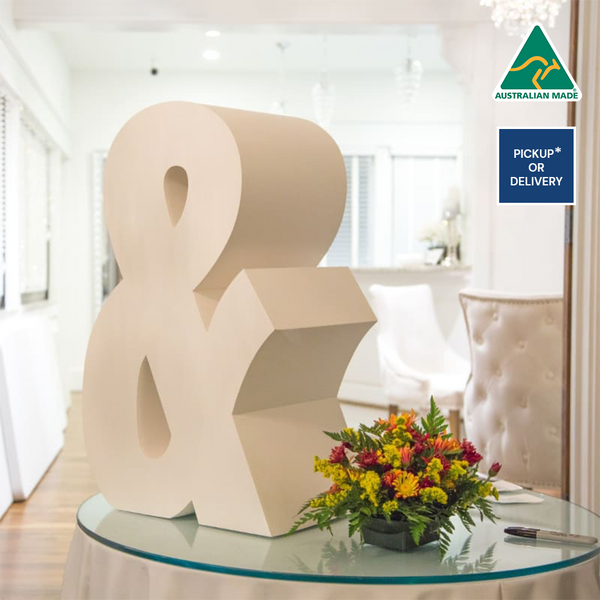 3D Polystyrene Signage - Letters and Numbers - The Foam Company