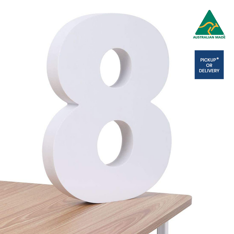 3D Polystyrene Signage - Letters and Numbers - The Foam Company